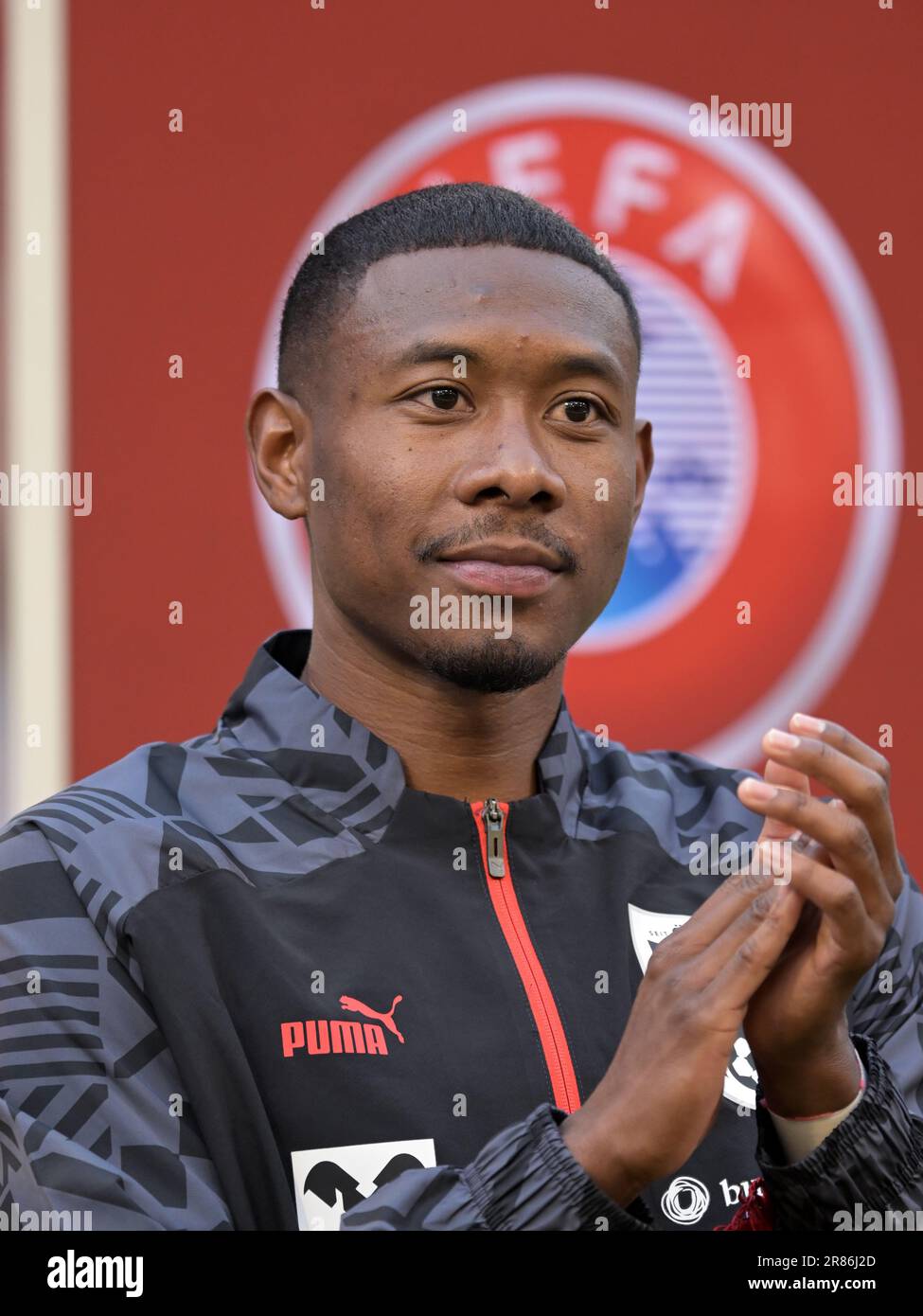 BRUSSELS - David Alaba of Austria during the UEFA EURO 2024 qualifying ...
