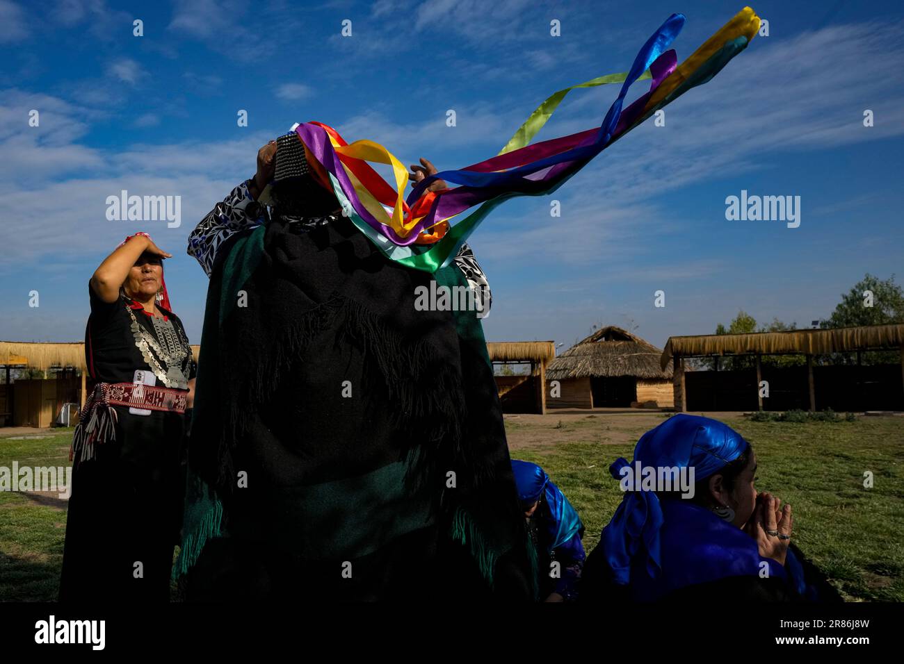 Mapuche Indigenous people commemorate the National Day of Indigenous ...
