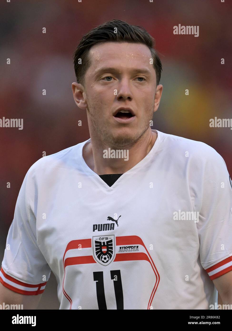 BRUSSELS - Michael Gregoritsch of Austria during the UEFA EURO 2024 ...