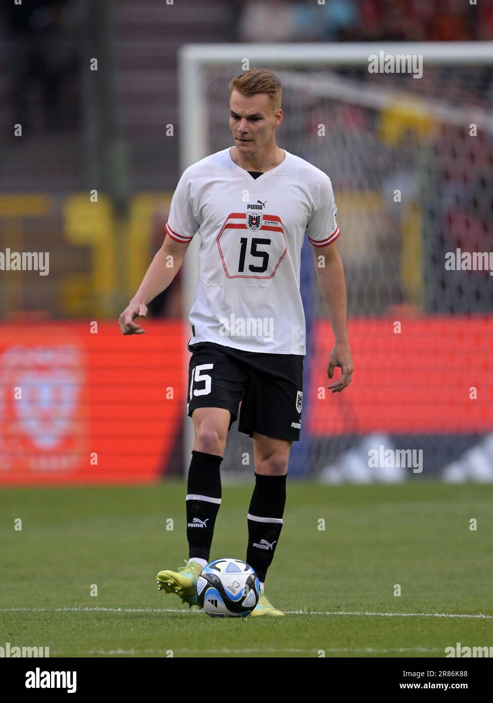 BRUSSELS - Philipp Lienhart of Austria during the UEFA EURO 2024 ...