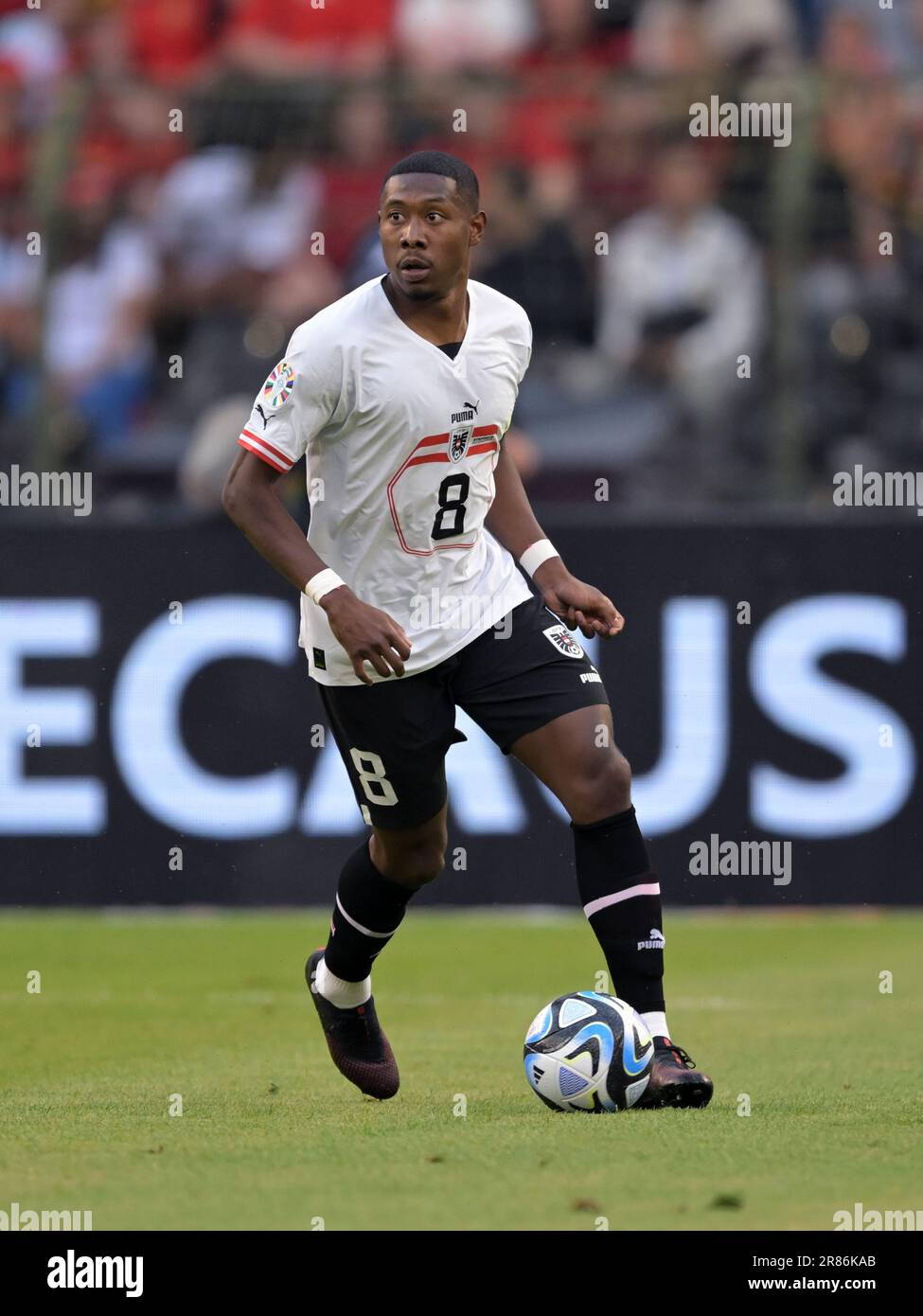 BRUSSELS - David Alaba of Austria during the UEFA EURO 2024 qualifying ...