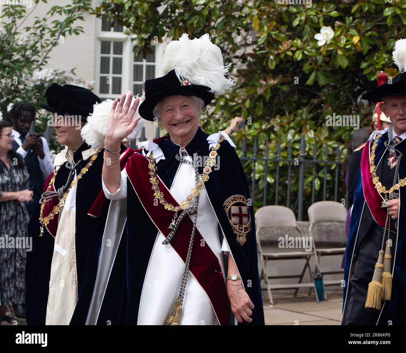 Windsor, Berkshire, UK. 19th June, 2023. Olympian Lady Mary Peters at ...