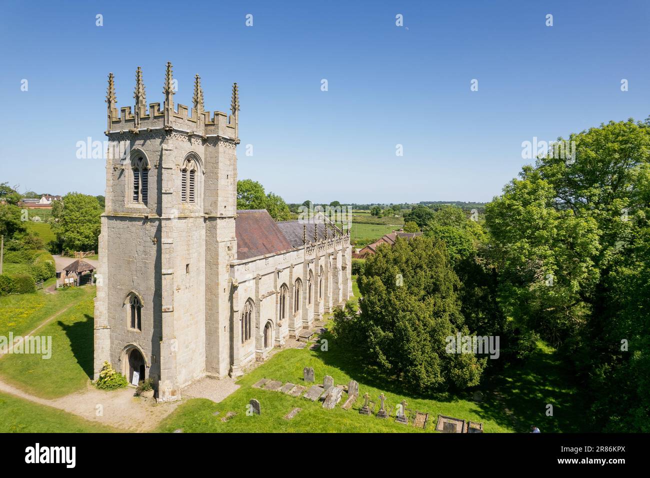 Church of St Mary Magdalene, Battlefield, Shropshire, built on the site ...