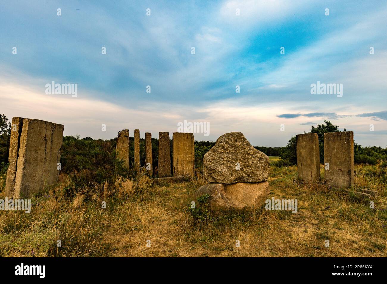 Pritzen, Germany. 19th June, 2023. "Stonehenge of Pritzen" - this ...