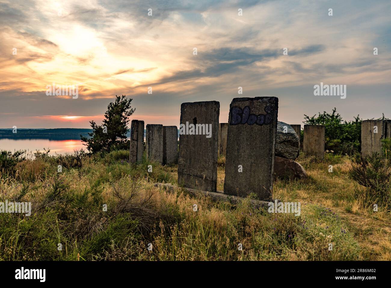 Pritzen, Germany. 19th June, 2023. "Stonehenge of Pritzen" - this ...