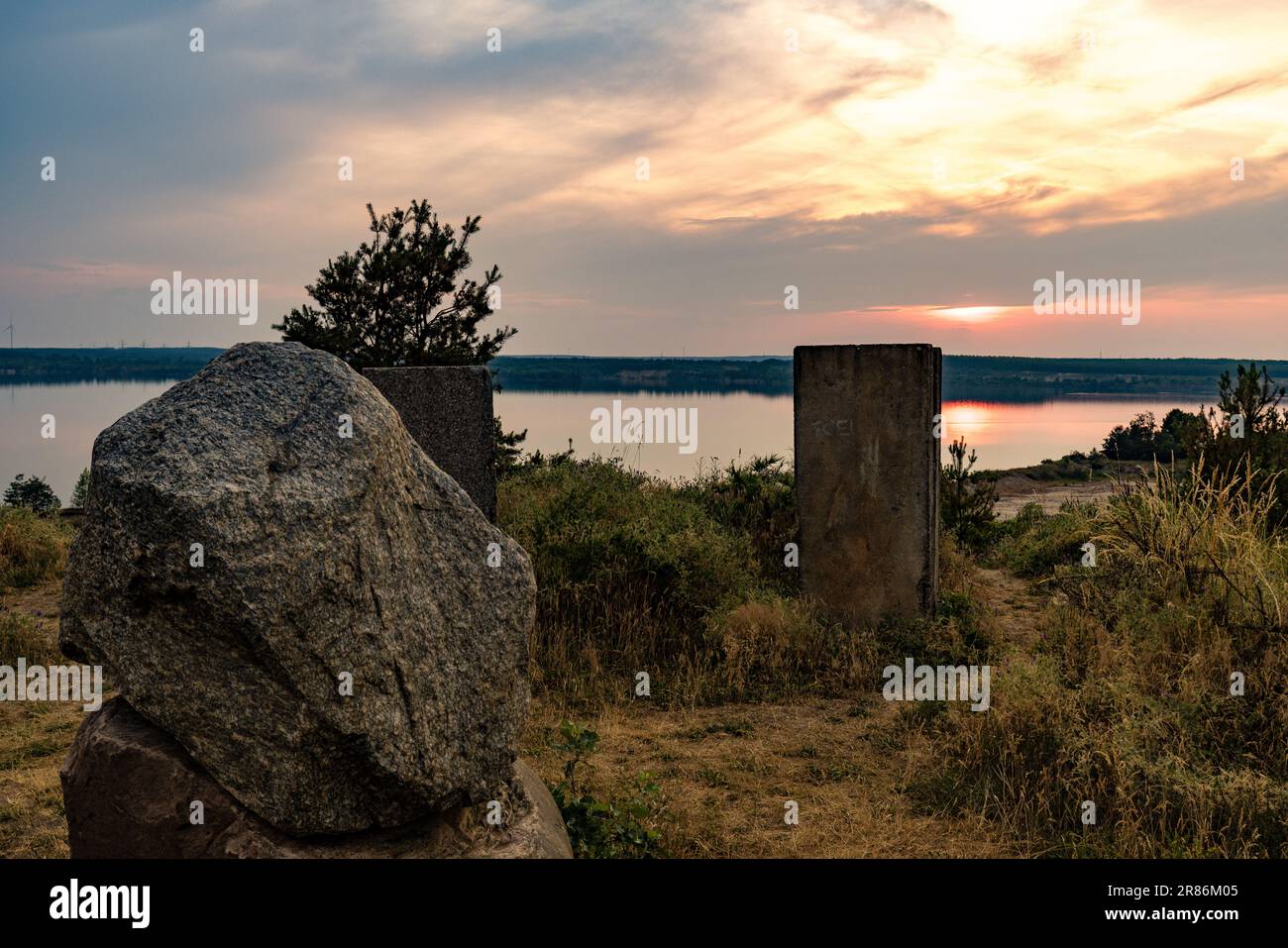 Pritzen, Germany. 19th June, 2023. "Stonehenge of Pritzen" - this ...