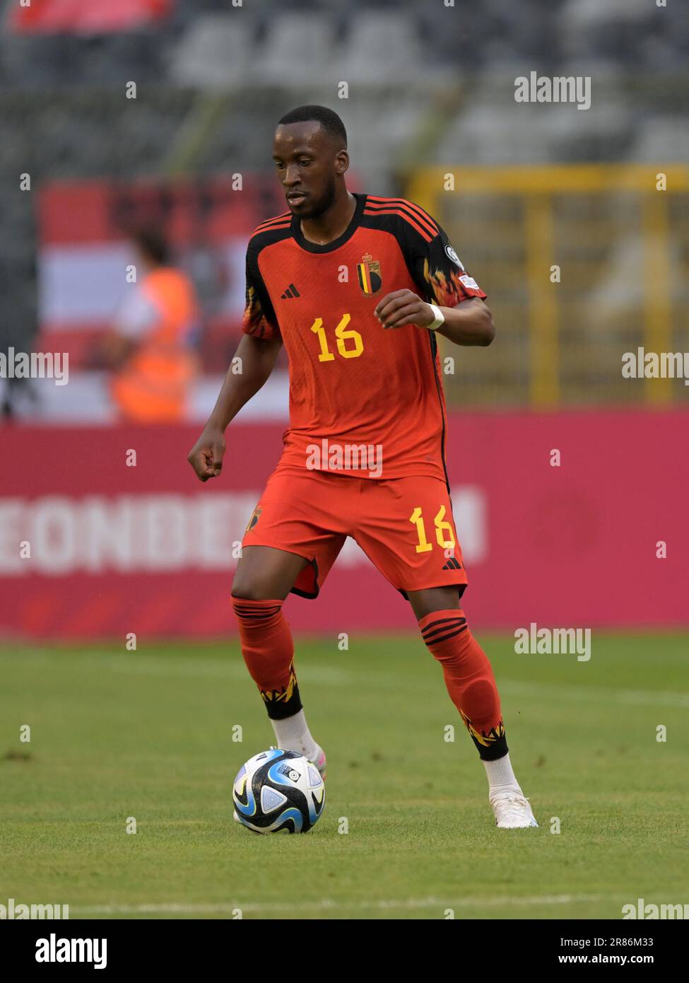 BRUSSELS - Dodi Lukebakio of Belgium during the UEFA EURO 2024 ...