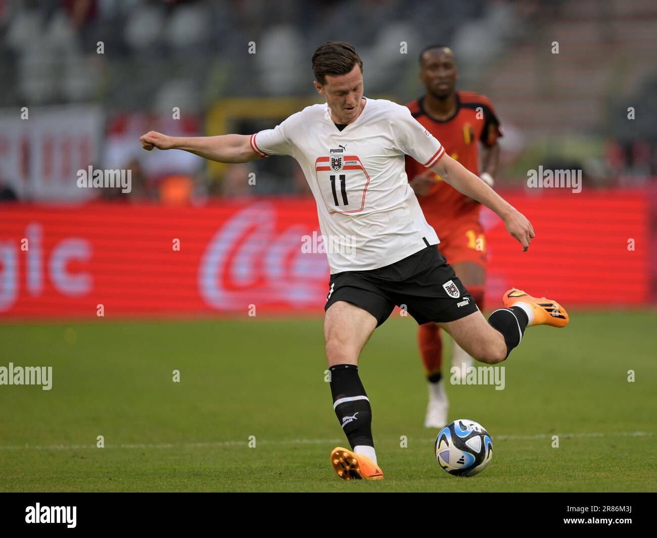 BRUSSELS - Michael Gregoritsch of Austria during the UEFA EURO 2024 ...