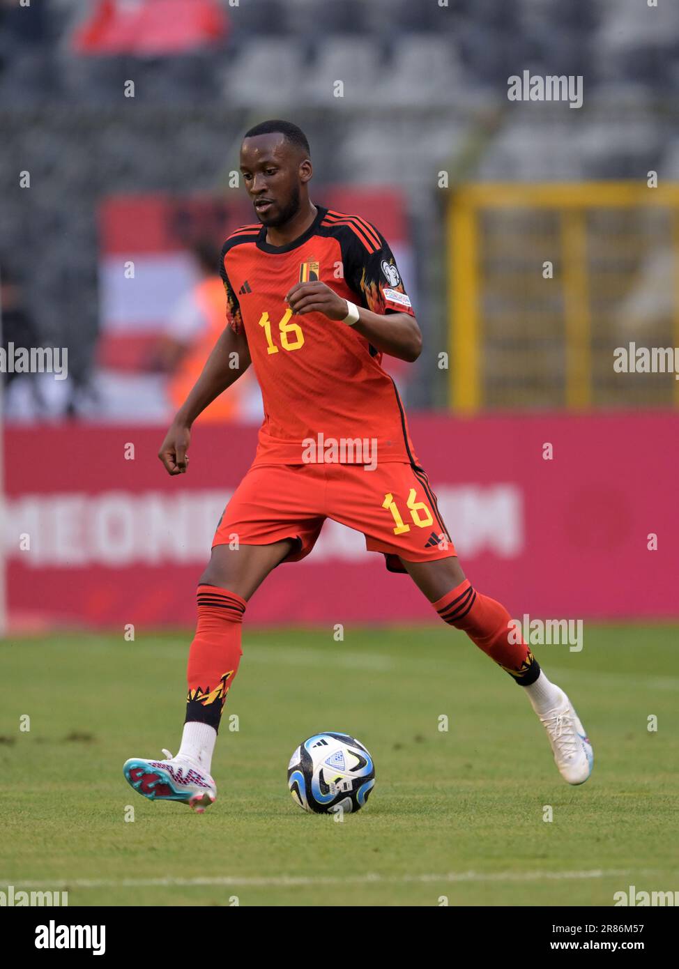 BRUSSELS - Dodi Lukebakio of Belgium during the UEFA EURO 2024 ...