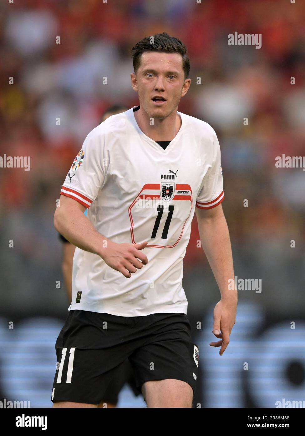 BRUSSELS - Michael Gregoritsch of Austria during the UEFA EURO 2024 ...
