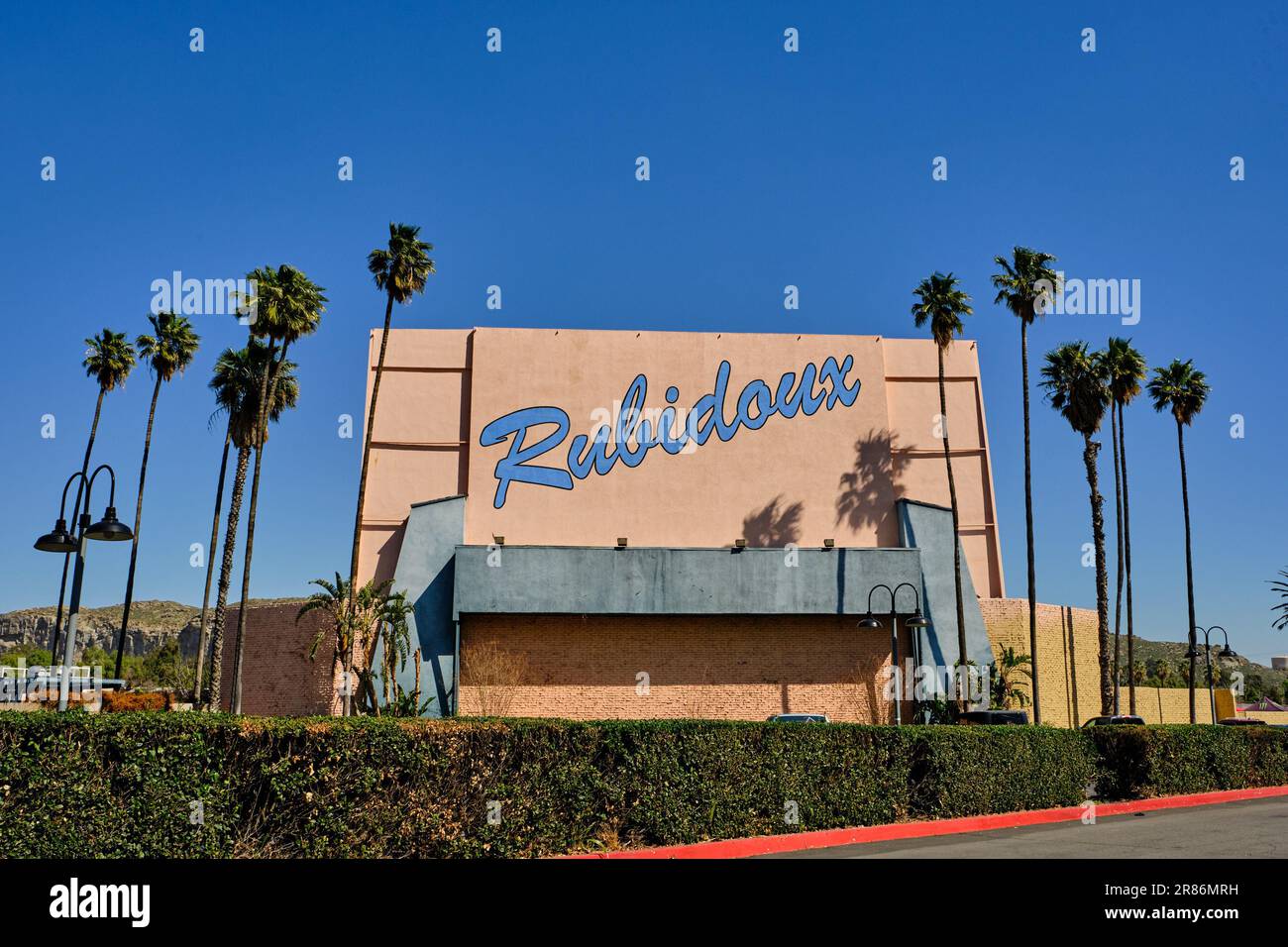 Riverside, California, USA. 24th Feb, 2021. The Rubidoux Drive-in ...