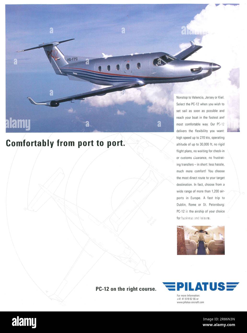 Pilatus pc12 Cut Out Stock Images & Pictures - Alamy