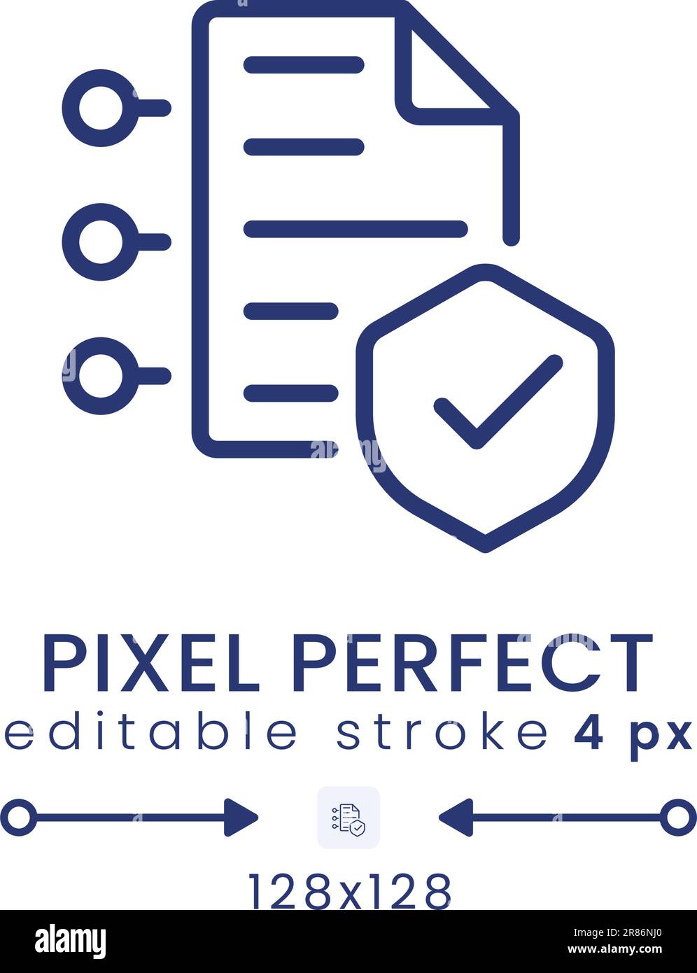 Cybersecurity insurance linear desktop icon Stock Vector Image & Art ...