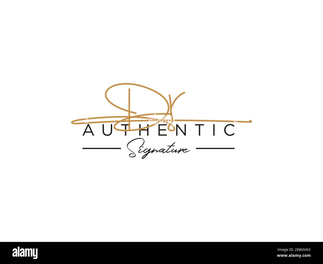 DR Signature Logo Template Vector Stock Vector Image & Art - Alamy