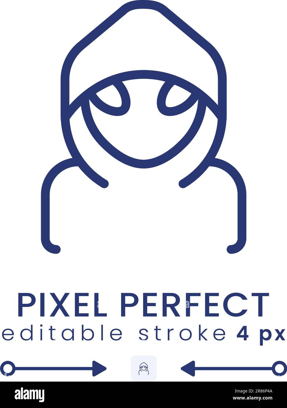 Hacker linear desktop icon Stock Vector Image & Art - Alamy