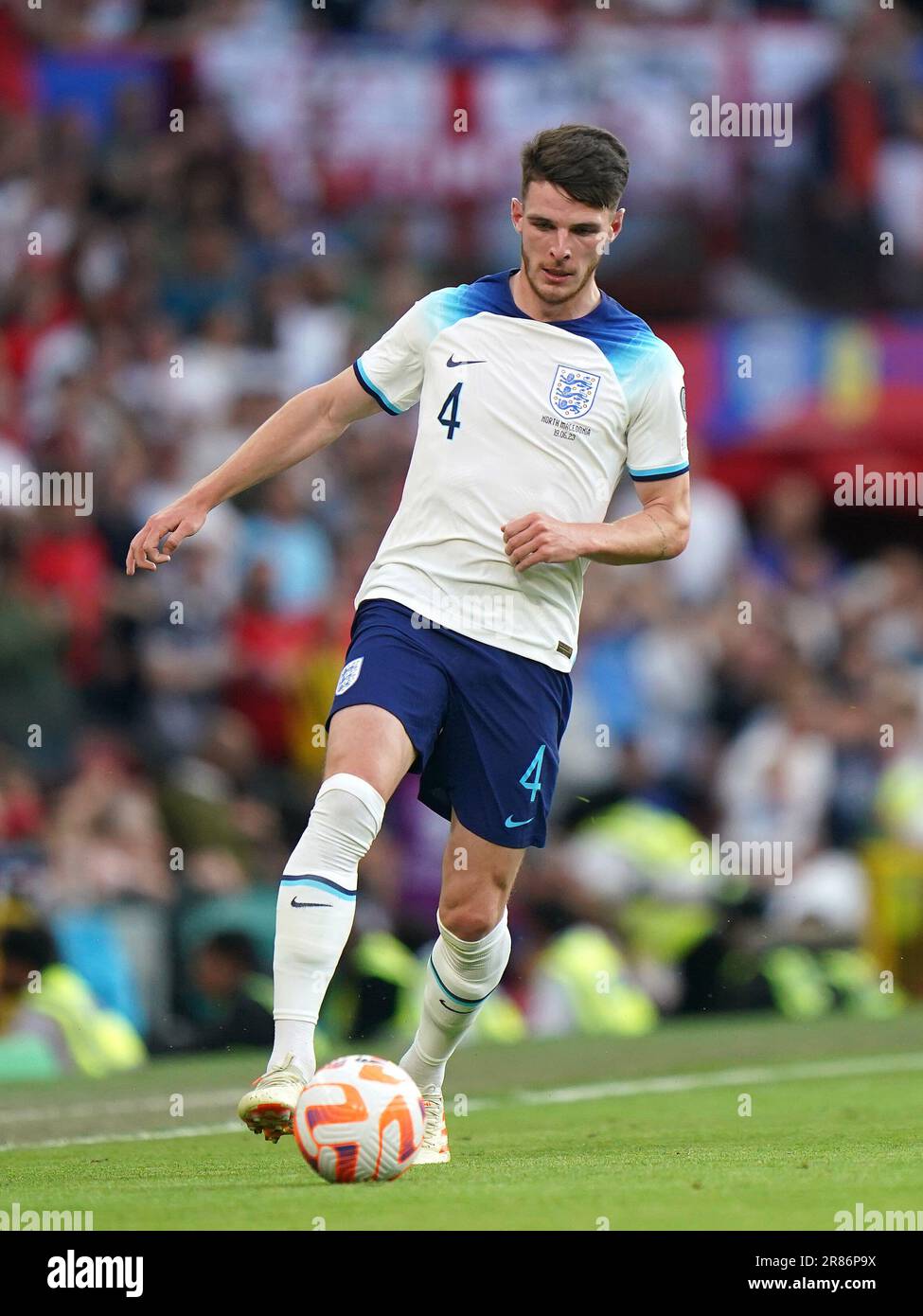 England's Declan Rice during the UEFA Euro 2024 Qualifying Group C ...