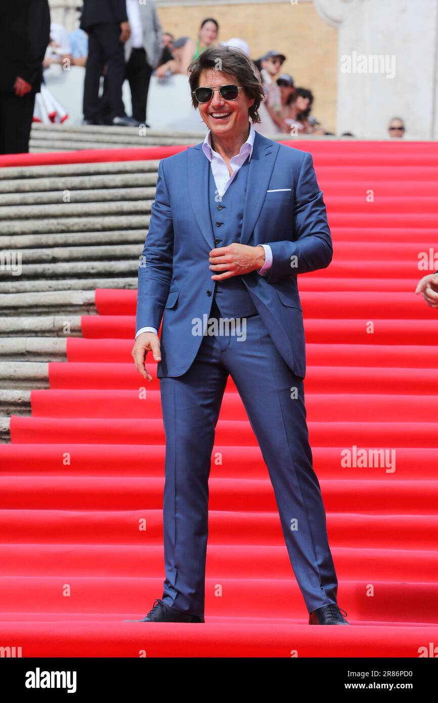 Rome, Italy. 19th June, 2023. Rome, Spanish Steps, photocall film ...