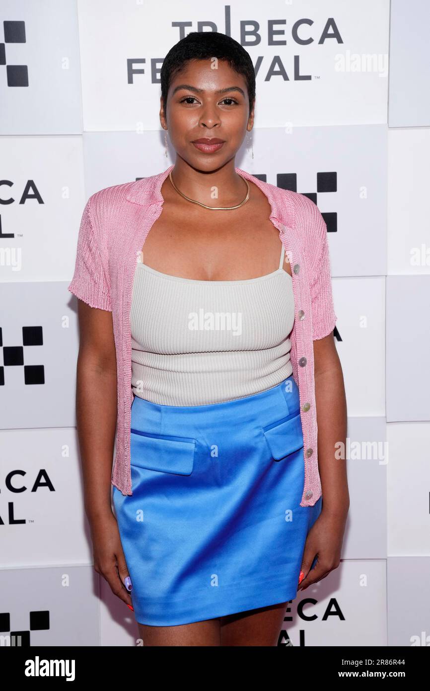 Darian Harvin attends the premiere of "The Perfect Find" at the BMCC ...