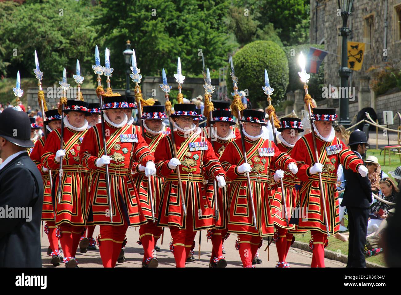 Windsor Royal Garter 2003 Stock Photo - Alamy