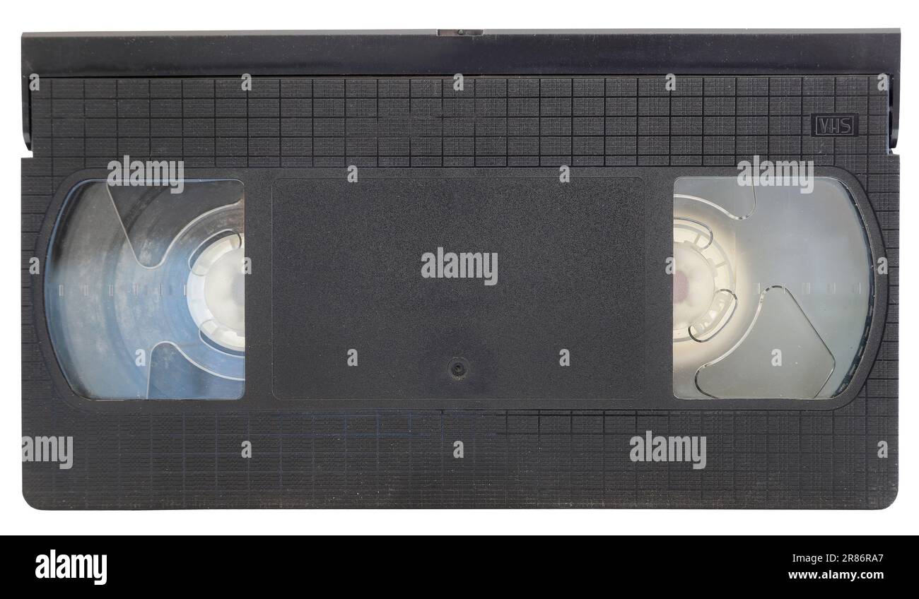 Old video cassette closeup and isolated Stock Photo - Alamy