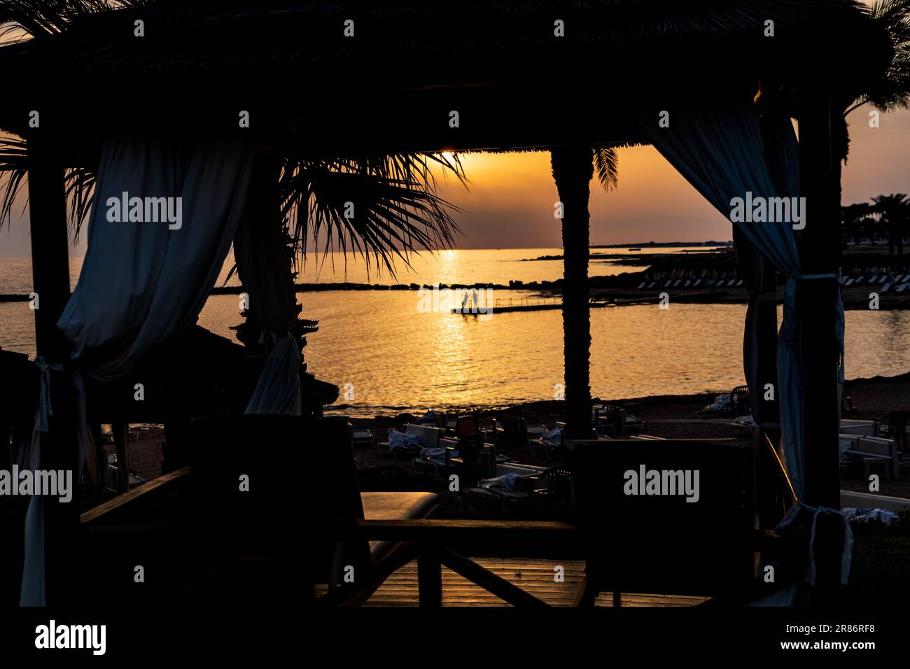 Rocky coast cyprus sunset hi-res stock photography and images - Alamy