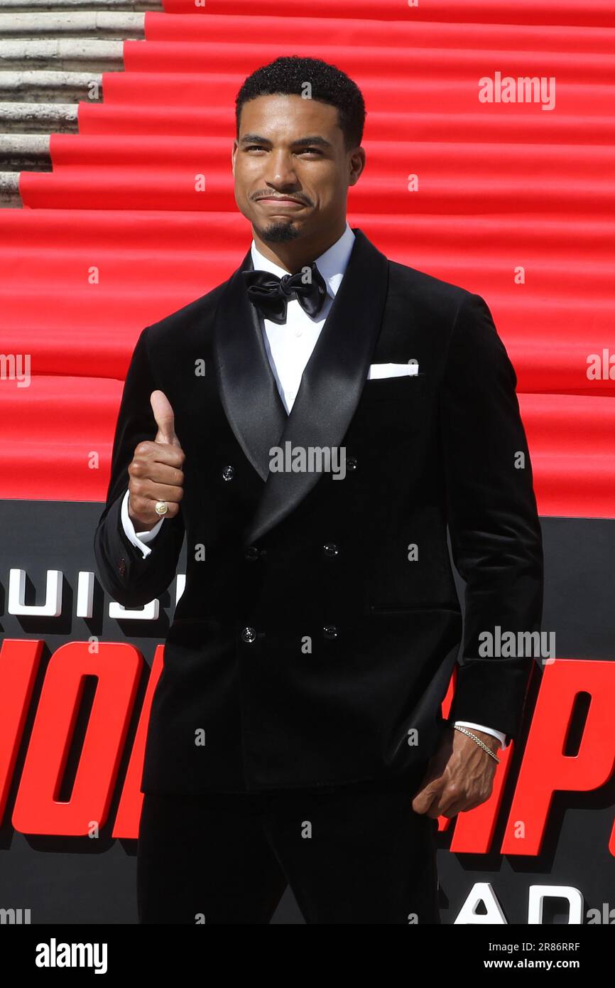Rome, Italy. 19th June, 2023. Rome, Spanish Steps, photocall film ...
