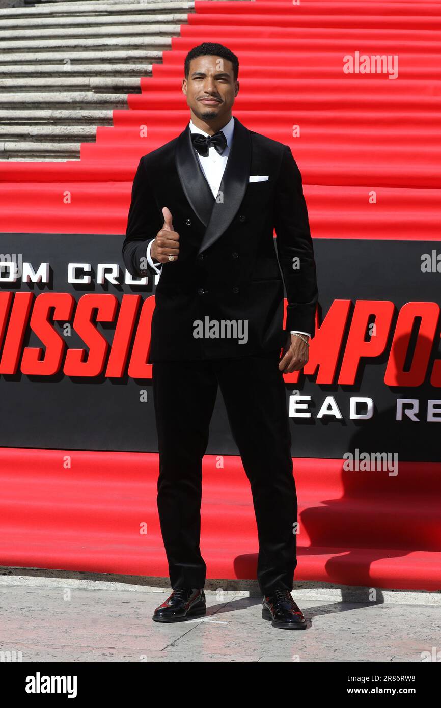 Rome, Italy. 19th June, 2023. Rome, Spanish Steps, photocall film ...