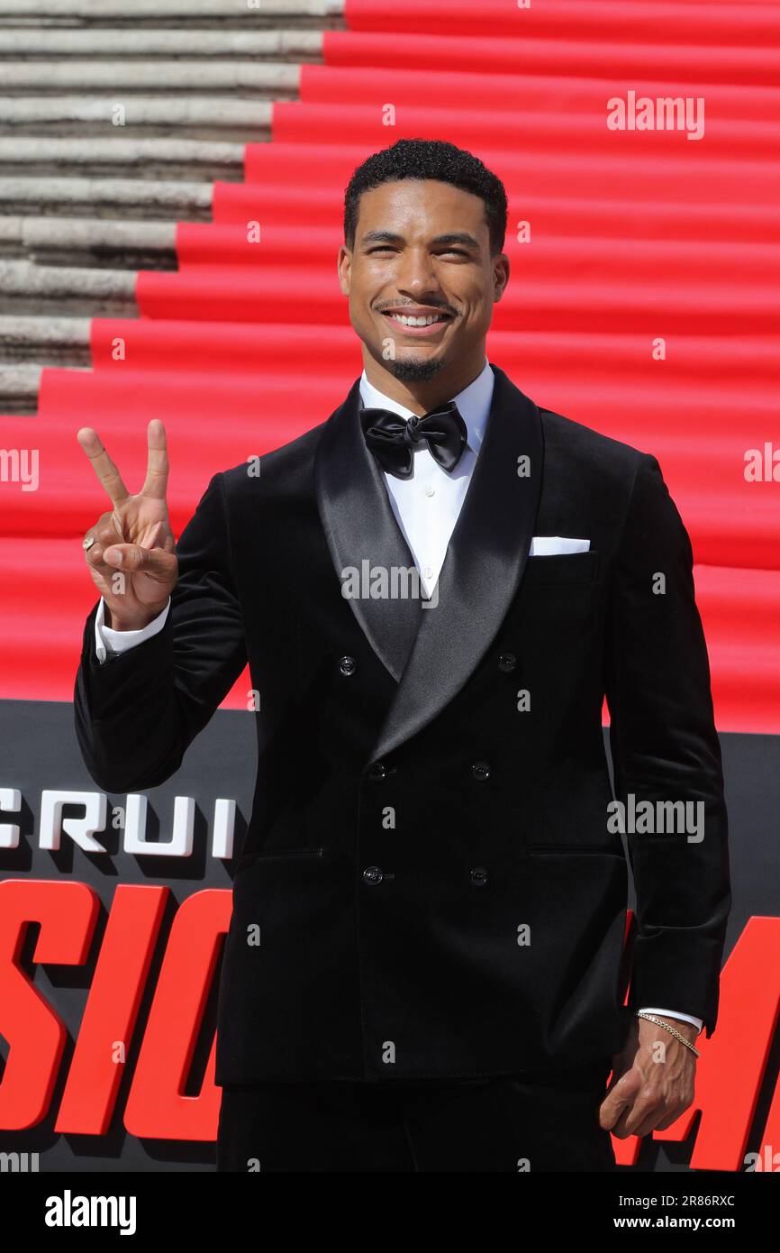 Rome, Italy. 19th June, 2023. Rome, Spanish Steps, photocall film ...