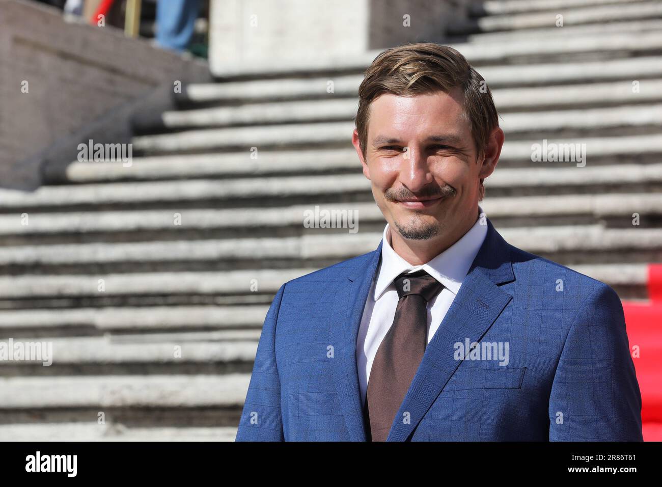 Rome, Italy. 19th June, 2023. Rome, Spanish Steps, photocall film "Mission: Impossible - Dead ...