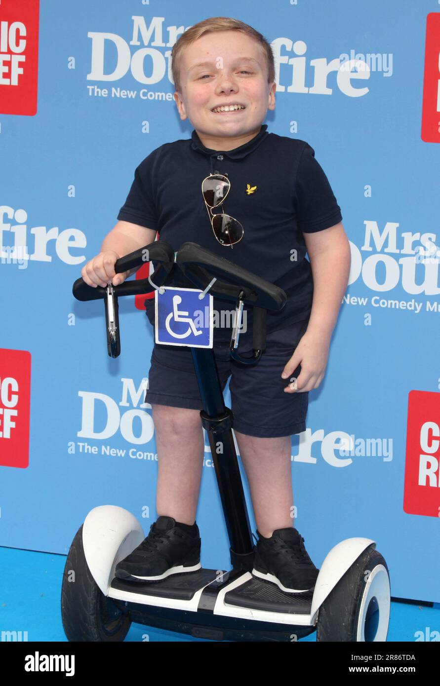 London, UK. Lenny Rush at the Mrs Doubtfire: Comic Relief Gala ...