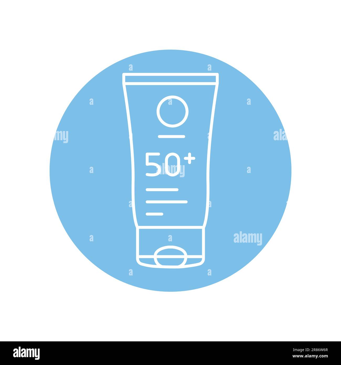 Sunscreen product in tube Stock Vector Images - Alamy