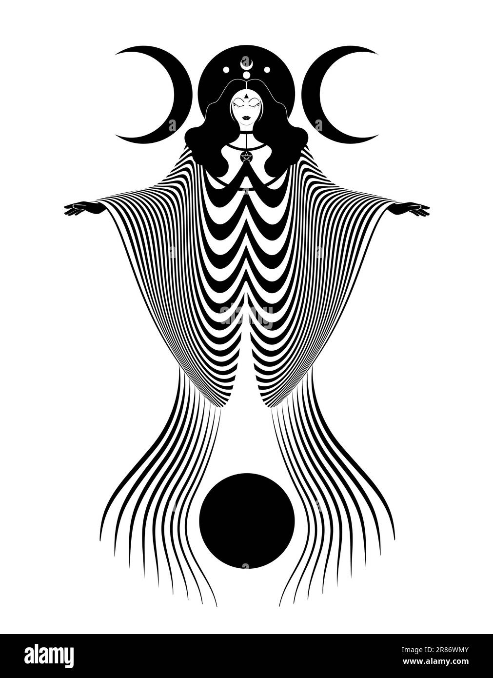 Magic gothic ritual wicca Cut Out Stock Images & Pictures - Alamy