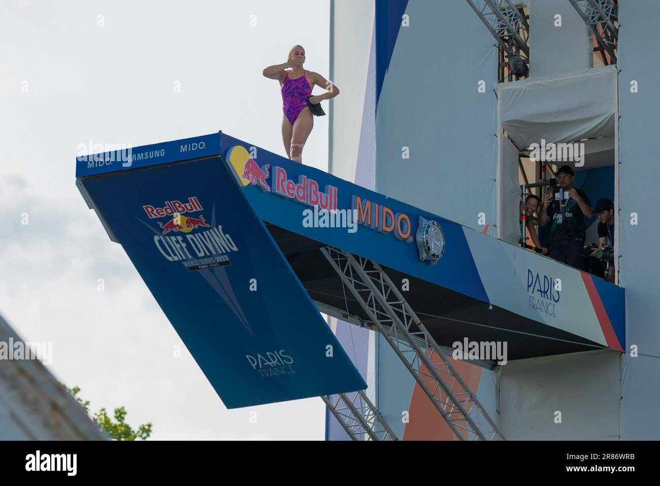 Paris, France. 17th June, 2023. Madeleine Bayon (FRA) for her first ...