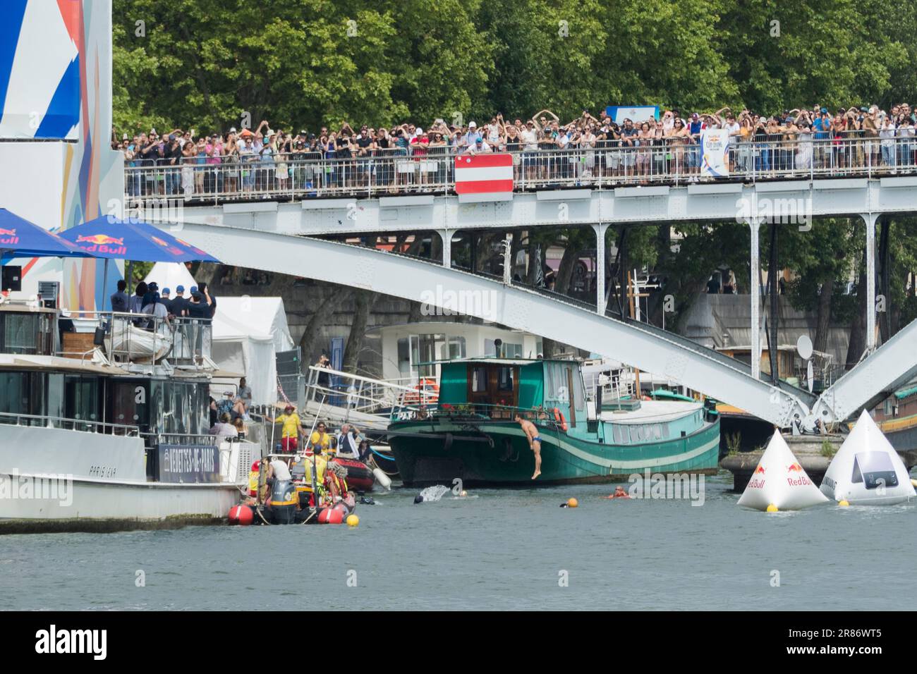 Paris, France. 17th June, 2023. Constantin Popovici (ROU) s gonna to ...