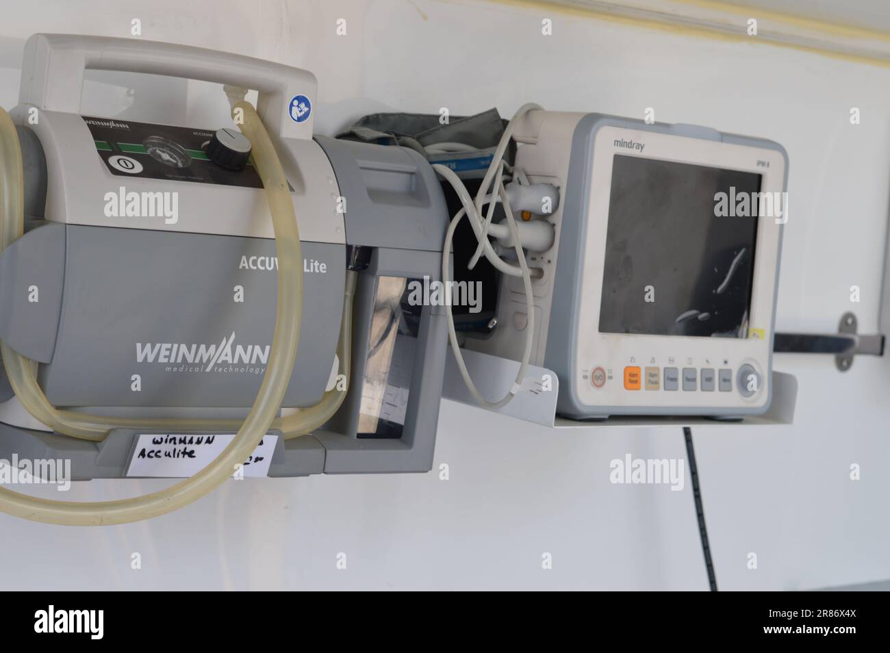 Cairo, Egypt, June 17 2023: Interiors of a fully medically equipped ...