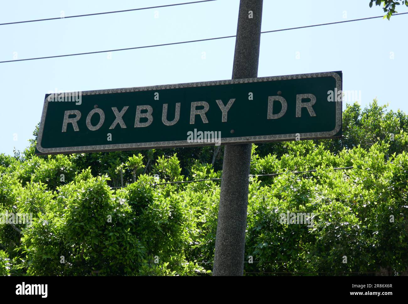 Beverly Hills, California, USA 17th June 2023 Roxbury Drive on June 17, 2023 in Beverly Hills ...