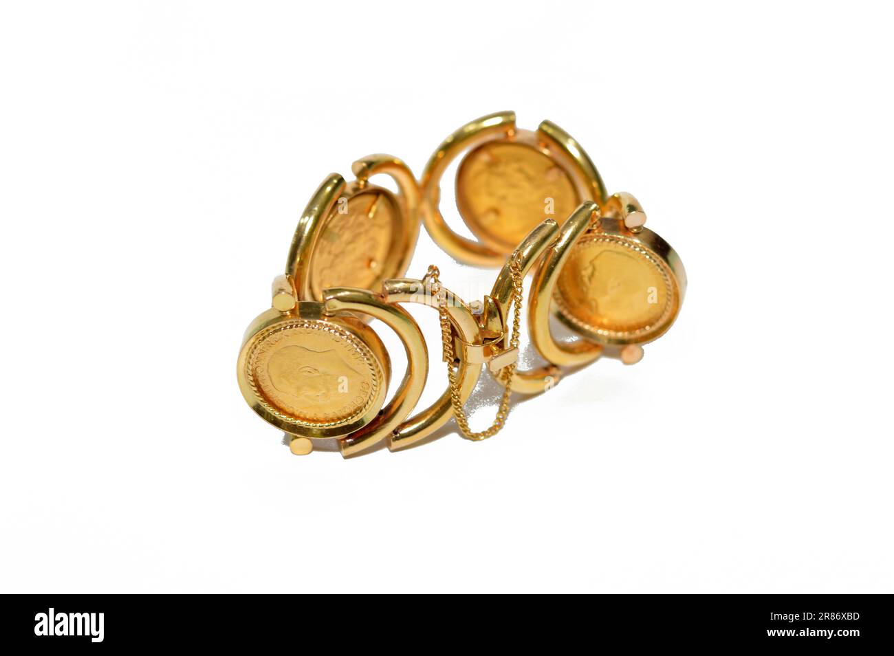 The sovereign is a British gold coin shape with a nominal value of one ...