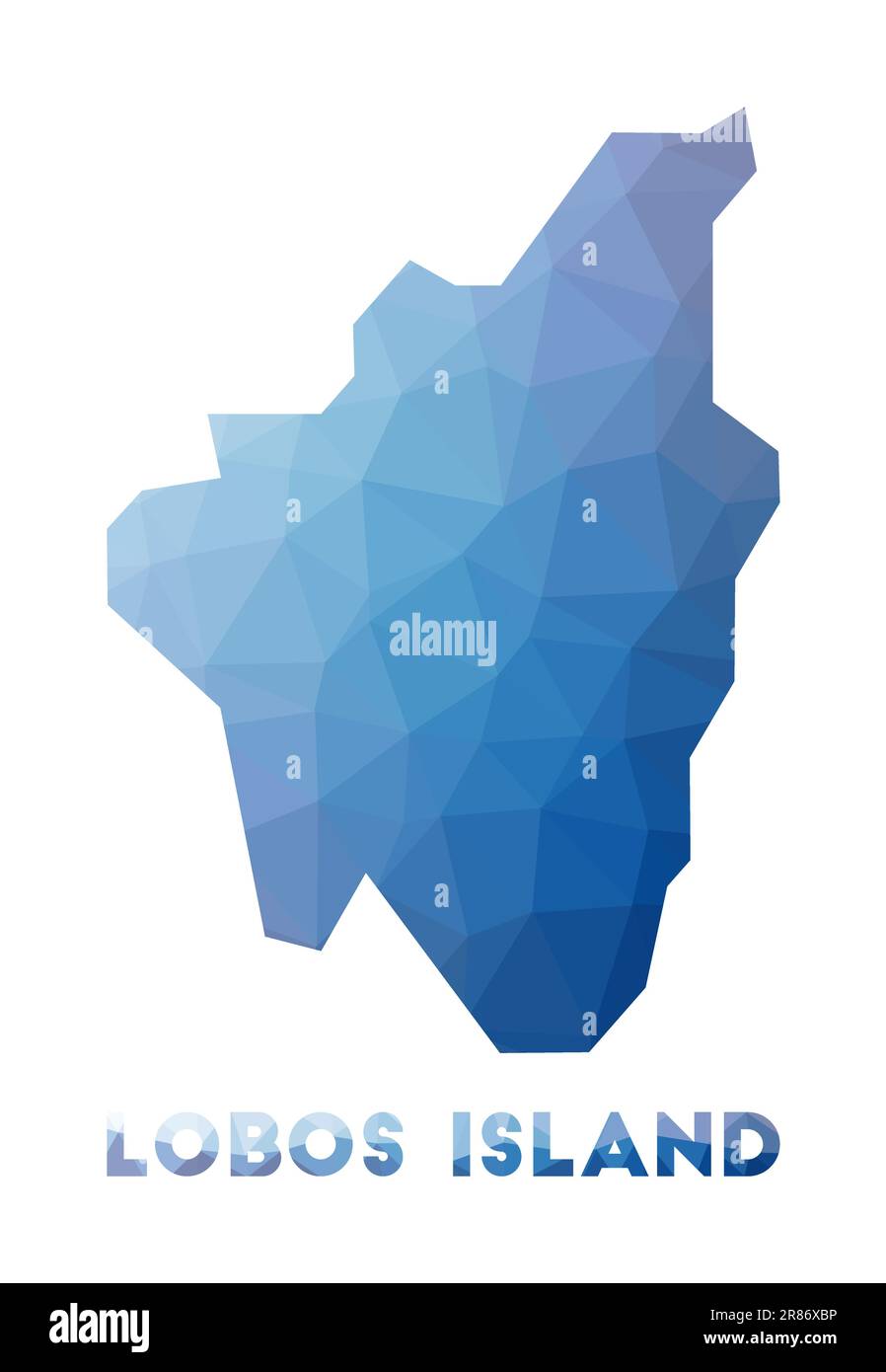 Lobos island map hi-res stock photography and images - Alamy