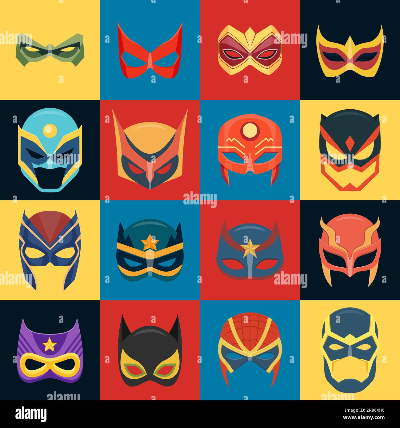 Superhero Masks Clipart at Charles Dunaway blog