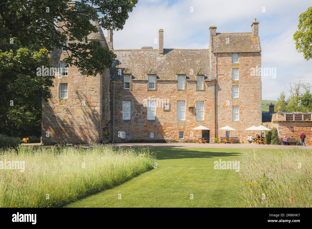 Kellie Law, UK - June 9 2023: The historic Kellie Castle Estate and ...
