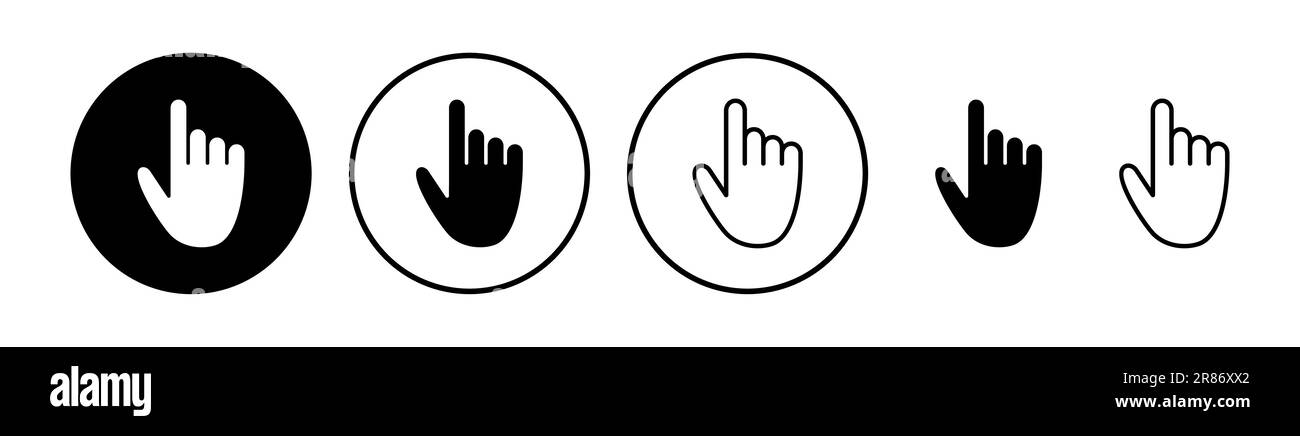 Hand icon vector. hand symbols. palm Stock Vector Image & Art - Alamy