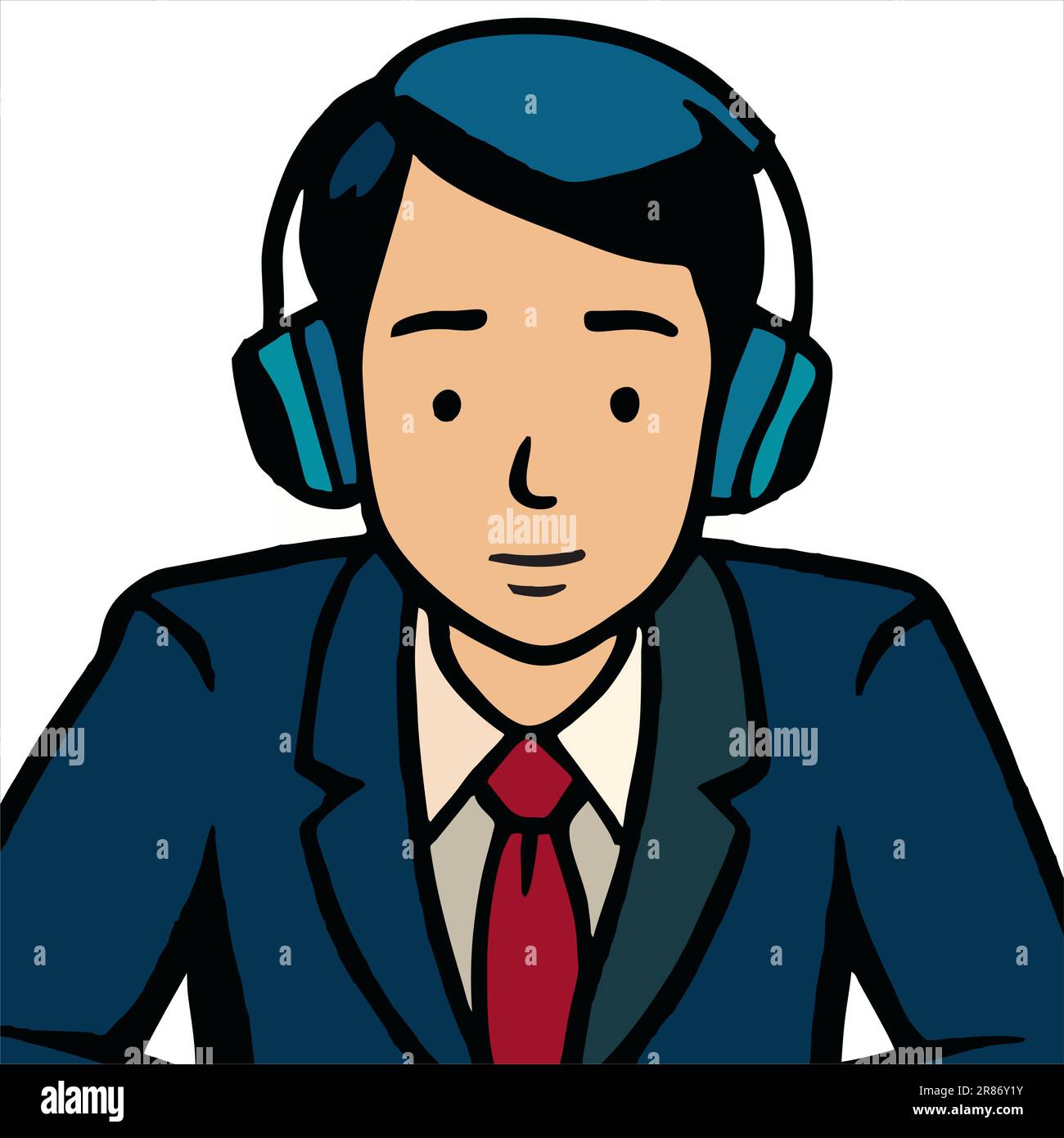 Call center agent avatar hi-res stock photography and images - Alamy