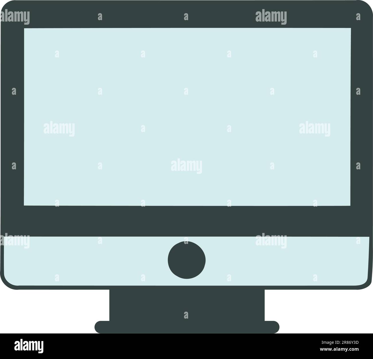 Modern computer monitor, technology Stock Vector Image & Art - Alamy