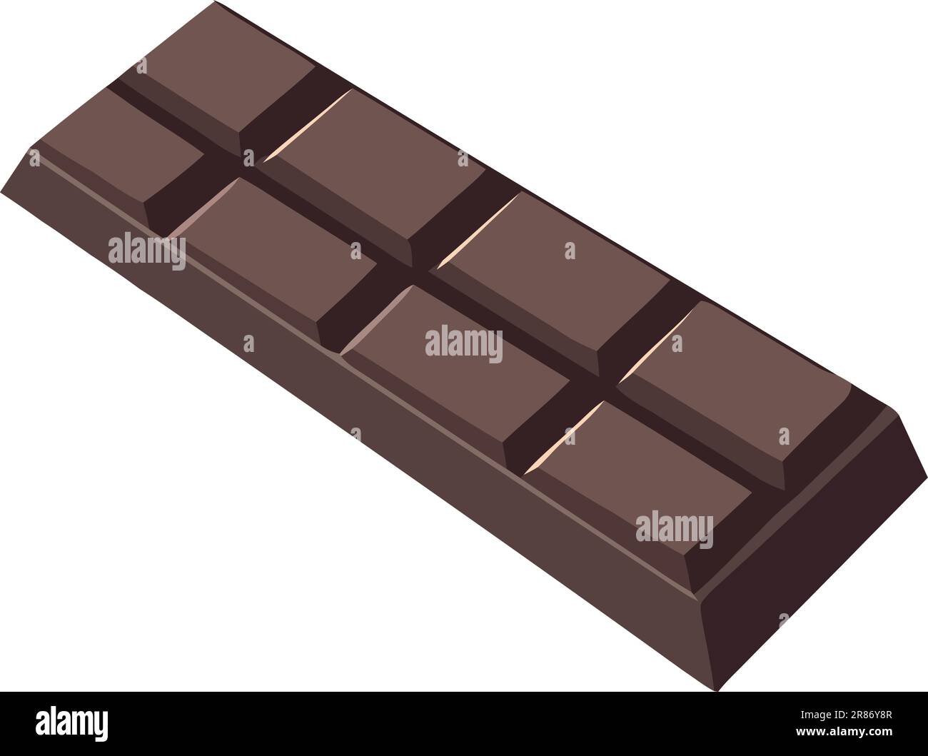 chocolate bar design illustration Stock Vector Image & Art - Alamy
