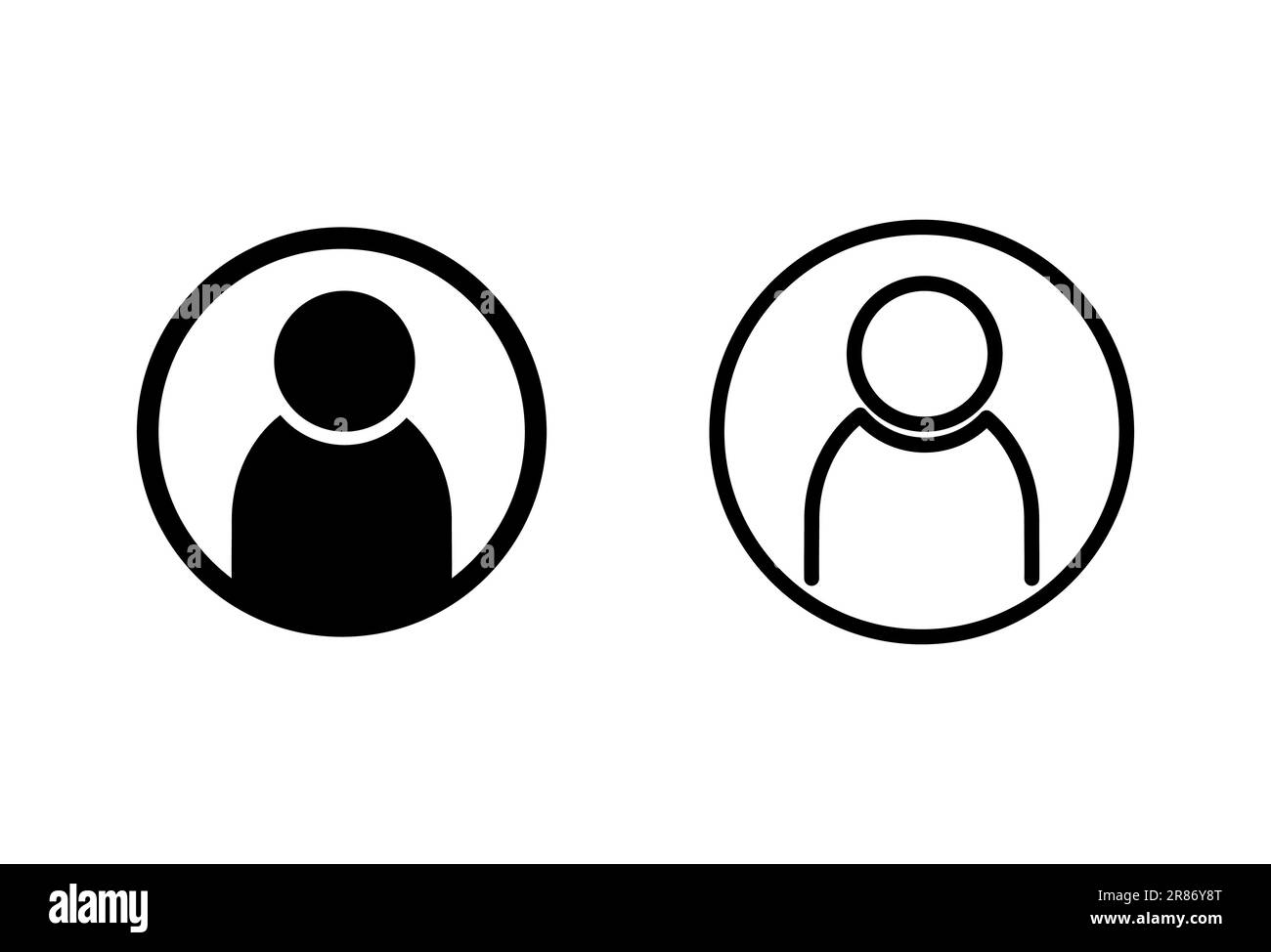 people icon set. person icon vector. User Icon vector Stock Vector ...