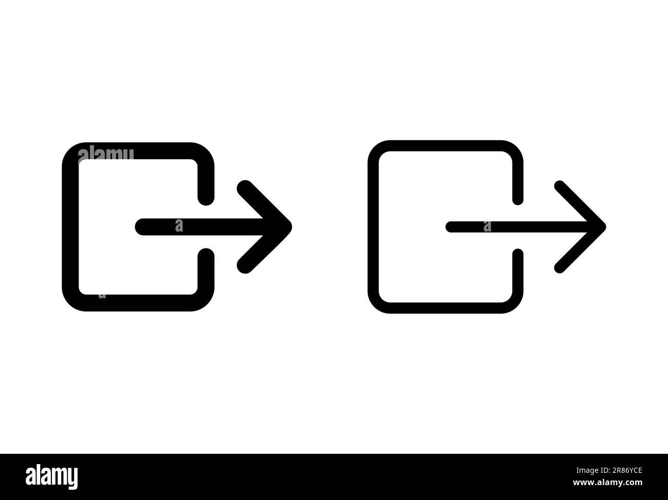 Share icon set. Sharing vector icon Stock Vector Image & Art - Alamy