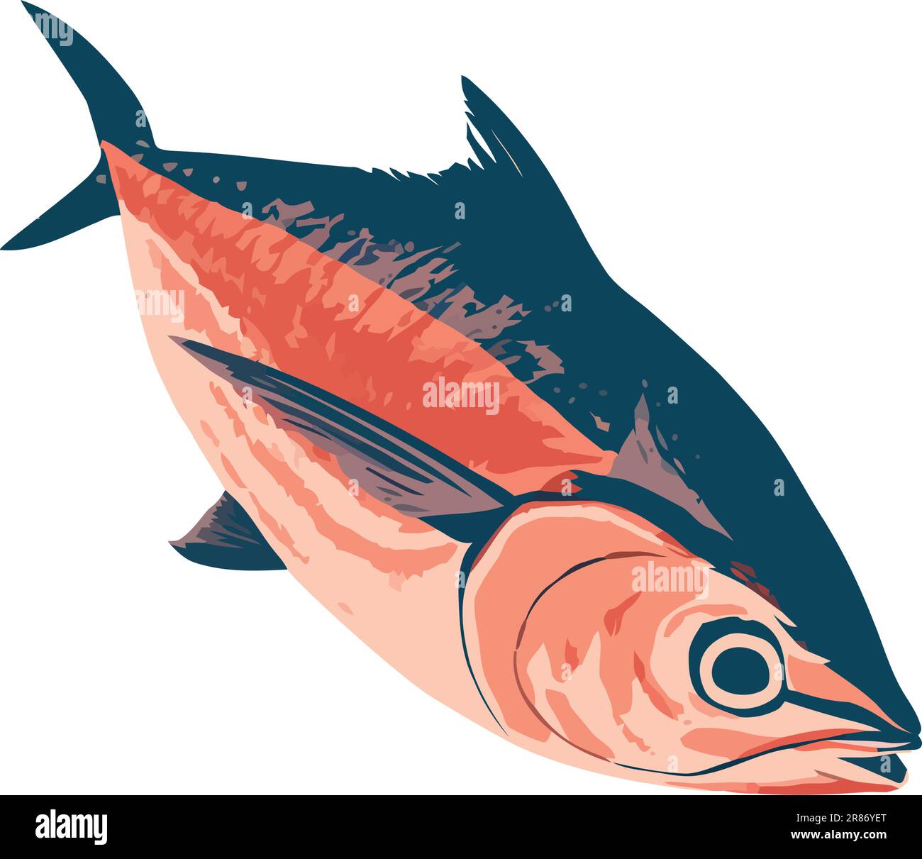 Underwater fish symbol in cute cartoon design Stock Vector Image & Art ...