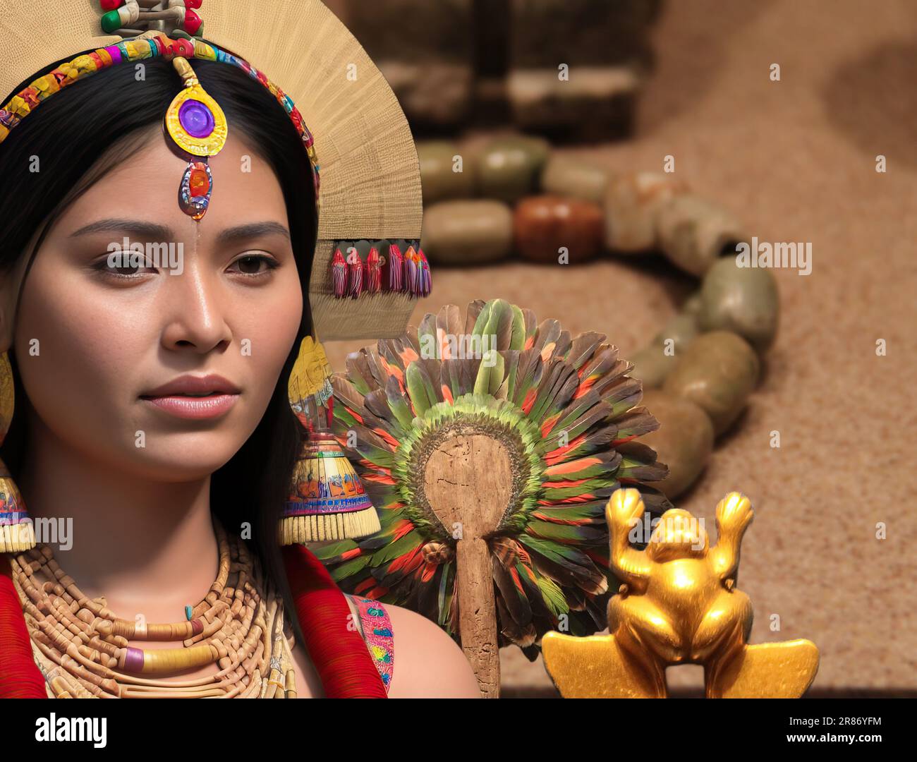 Aztec backdrop hi-res stock photography and images - Alamy