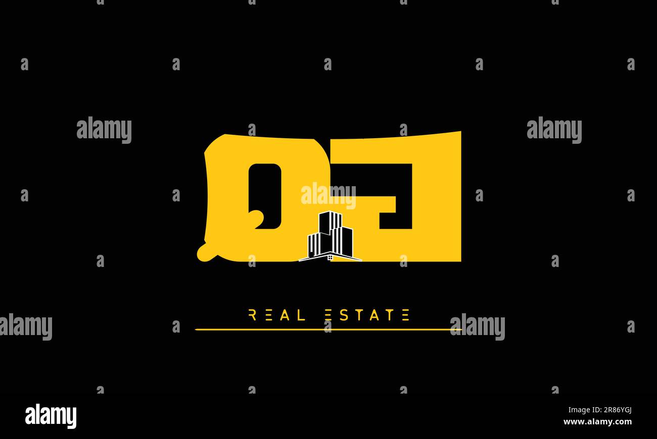 Qj real estate logo hi-res stock photography and images - Alamy