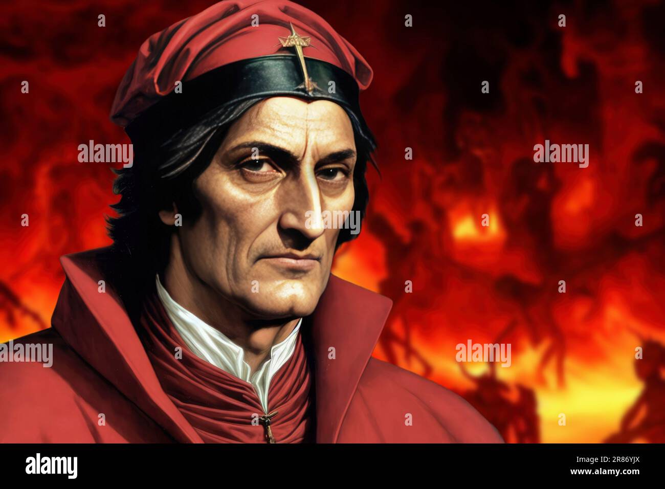 Father of italian language hi-res stock photography and images - Alamy